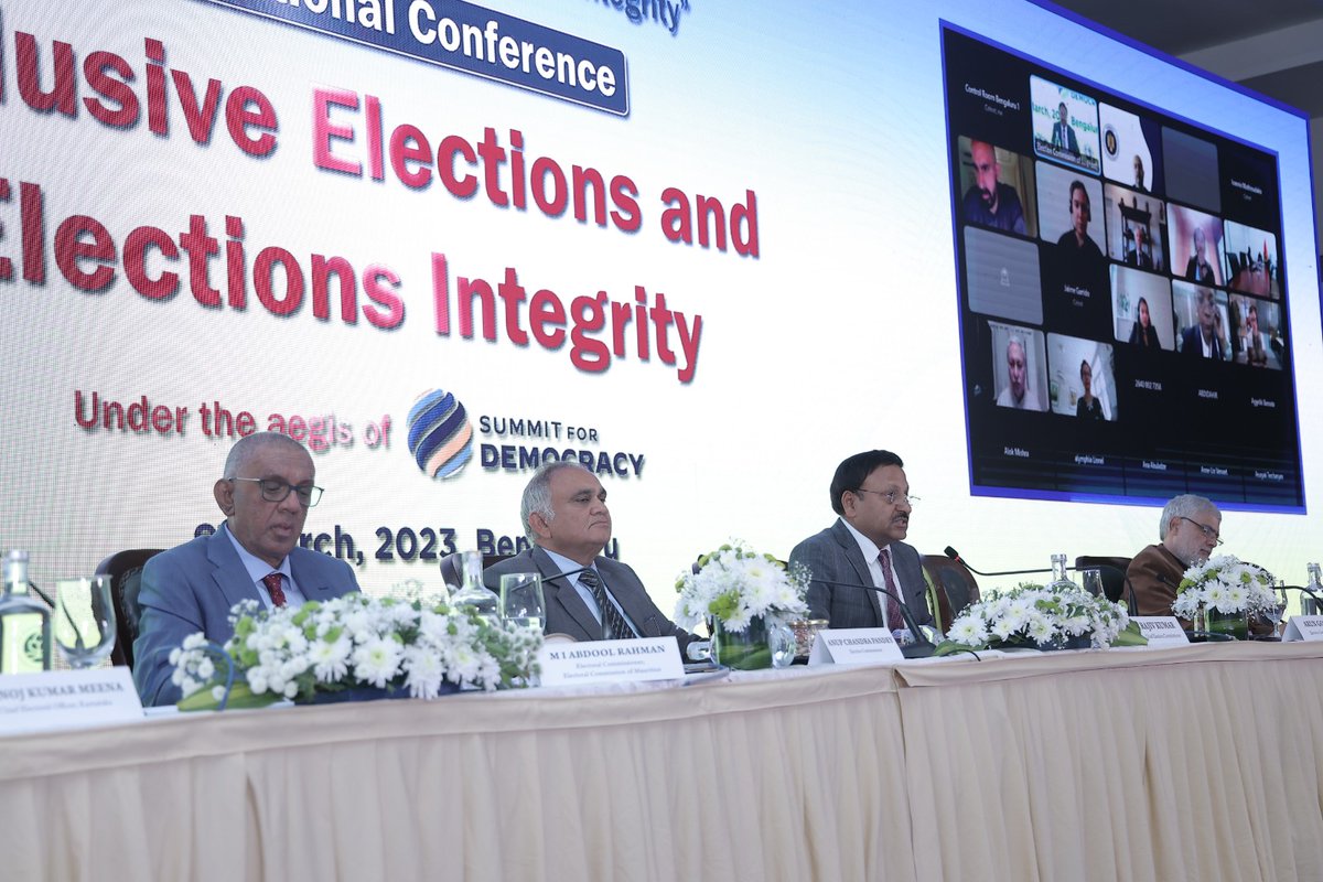 Pramesh Jain 🇮🇳 on Twitter: "RT @ECISVEEP: #ECI hosts 3rd International Conference on ‘Inclusive ...