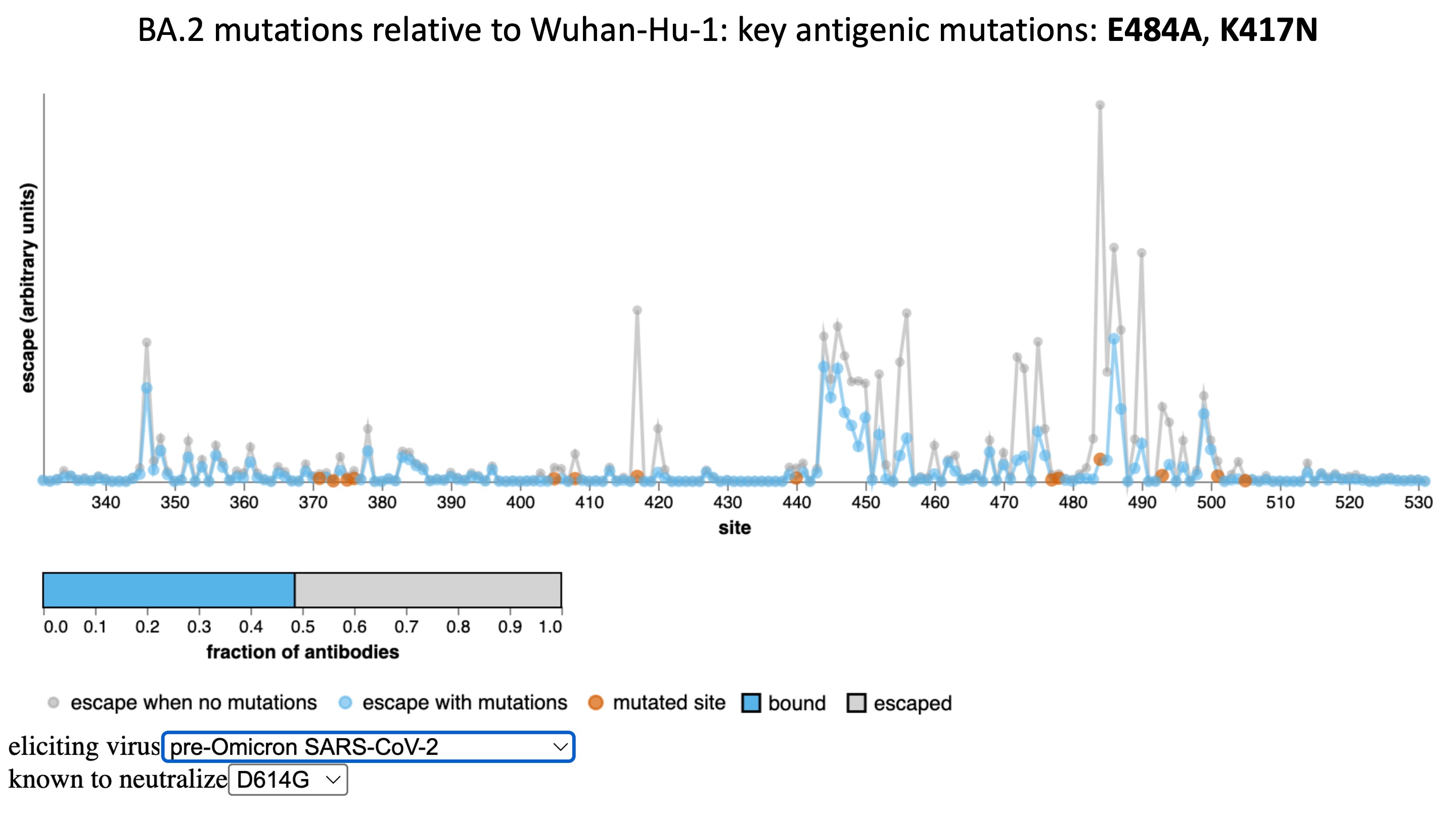 Bloom Lab on Twitter: "So what are the next escape mutations in XBB with respect to neutralizing ...