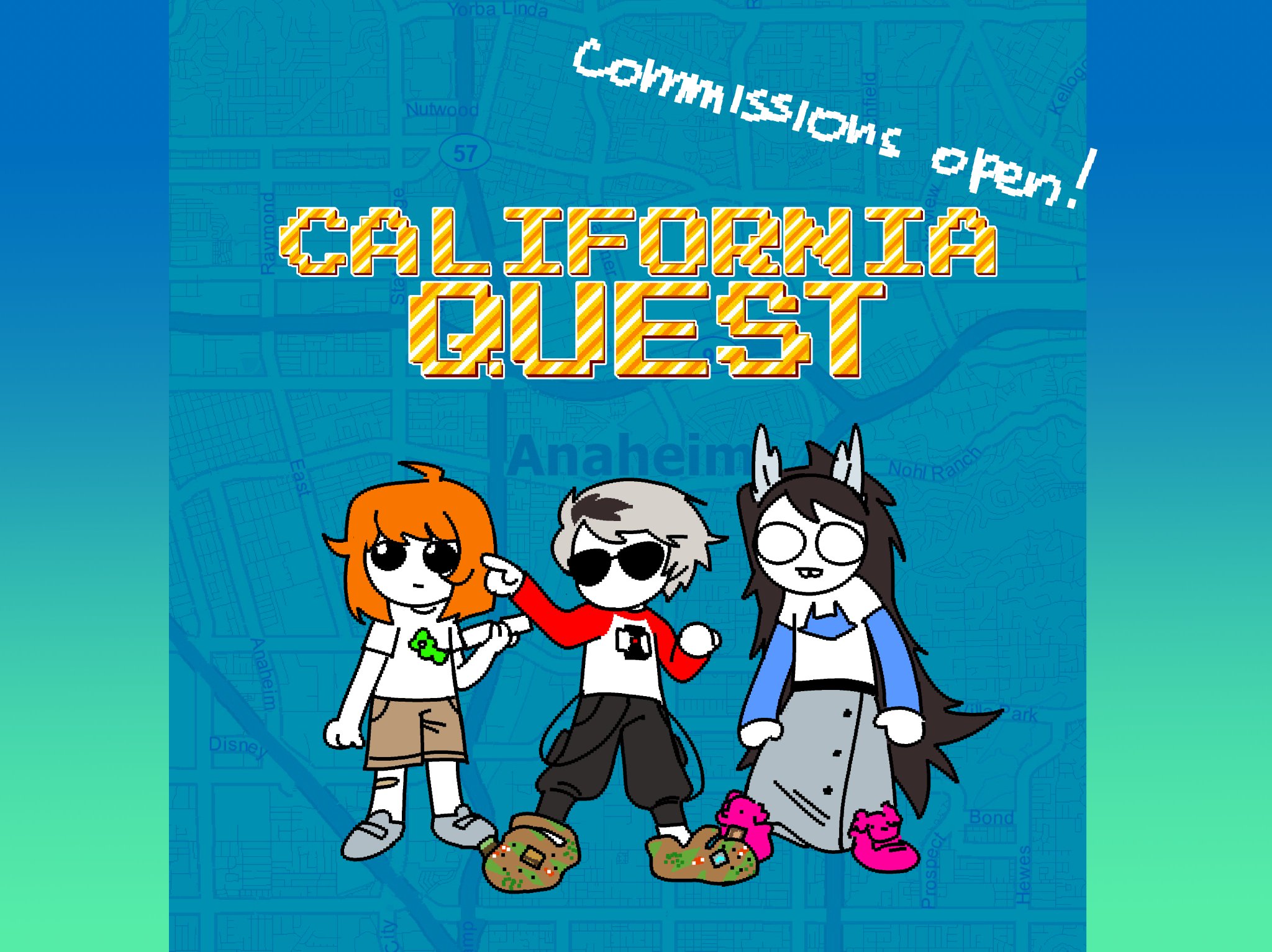 ko @ CALIFORNIAQUEST commissions on Twitter: "commissions open ALL march because i really wanna ...