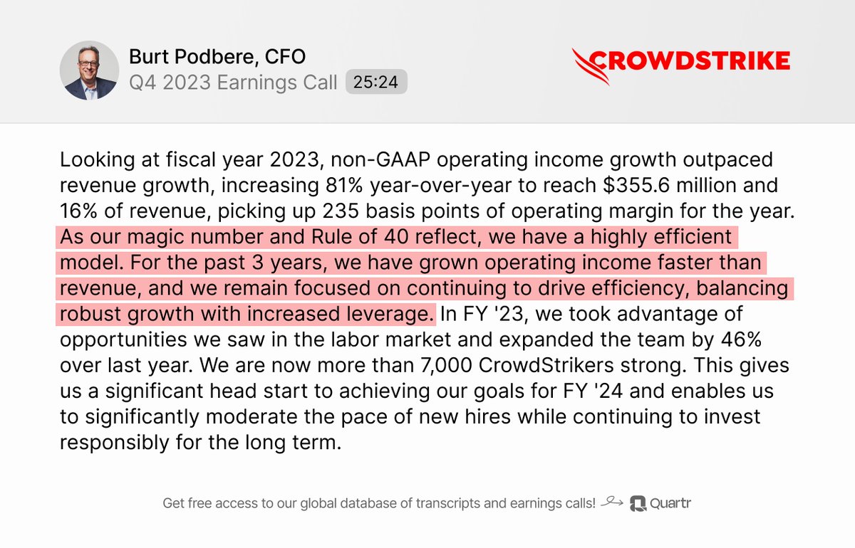 Cybersecurity is one of the fastest growing software categories, and ...