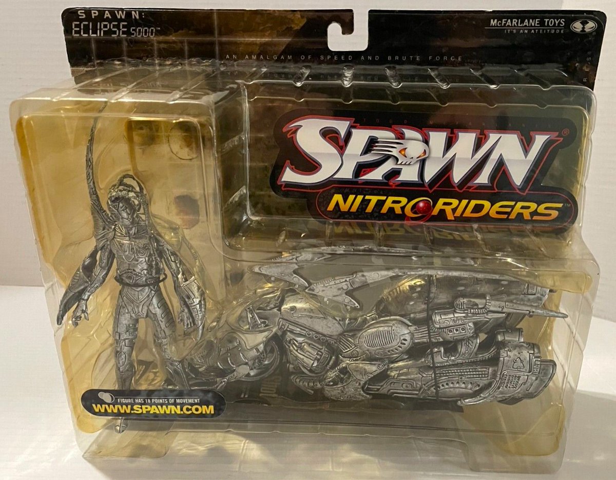 Daily Spawn Archive on Twitter: "Silver Eclipse 5000 - Variant Action Figure (2000) #Spawn"