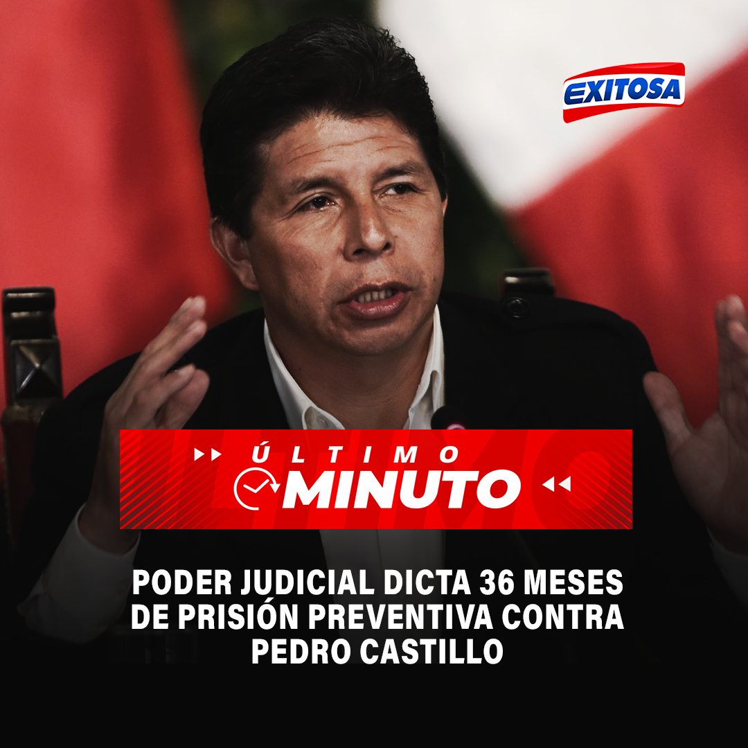 Exitosa Noticias On Twitter 馃毃 Lo脷ltimo El Poder Judicial Dict贸 36