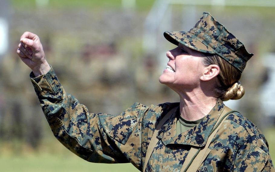 TRAILBLAZER: Sgt. Maj. Joy Kitashima is the first female Marine to fill ...