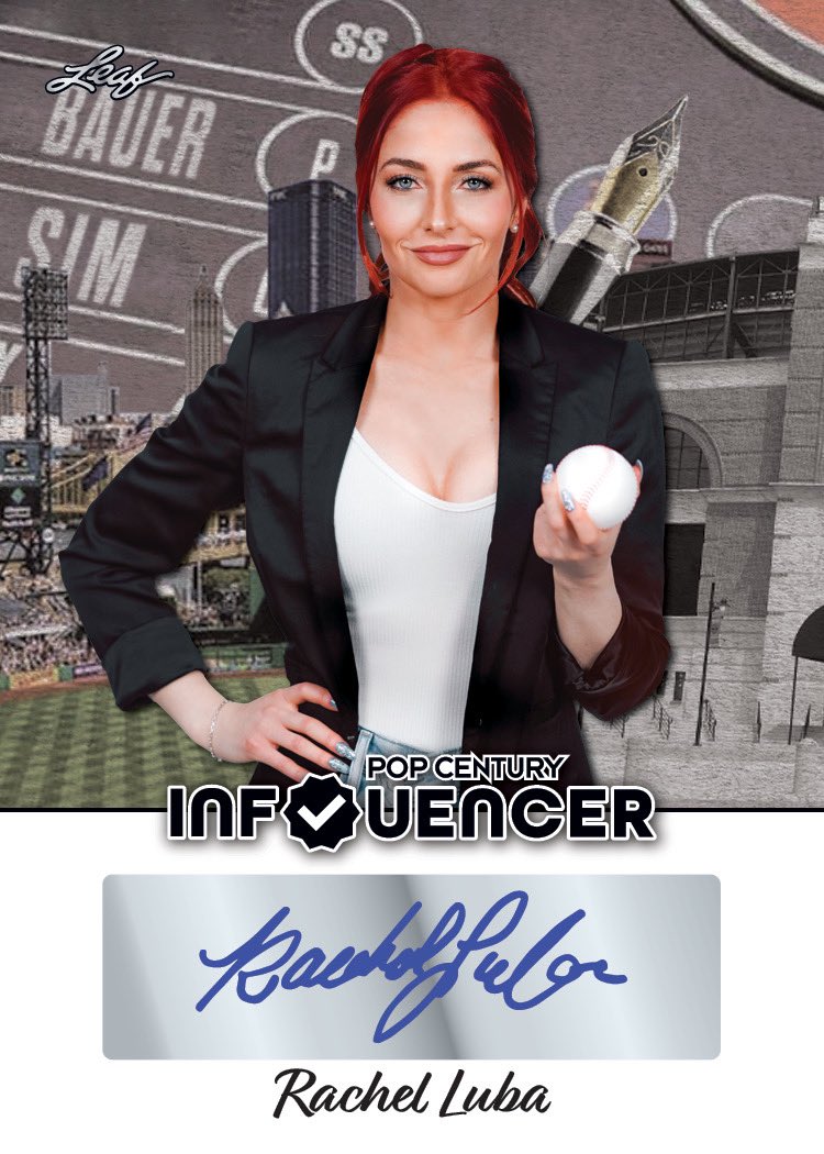 Rachel Luba on Twitter: "So excited to share this with y’all! My very own trading card!! 🥹 Click ...