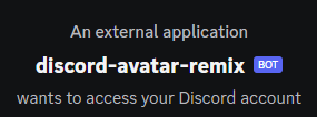 ASHLEYakaASHLEY on Twitter: "@discord Should Discord Avatar Remix bot be requesting access to my ...