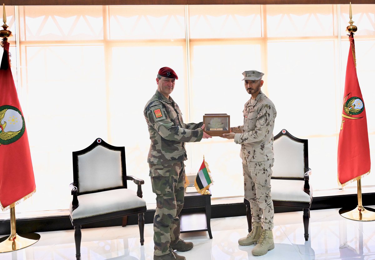 وزارة الدفاع Mod Uae On Twitter استقبل اللواء الركن سعيد راشد الشحي