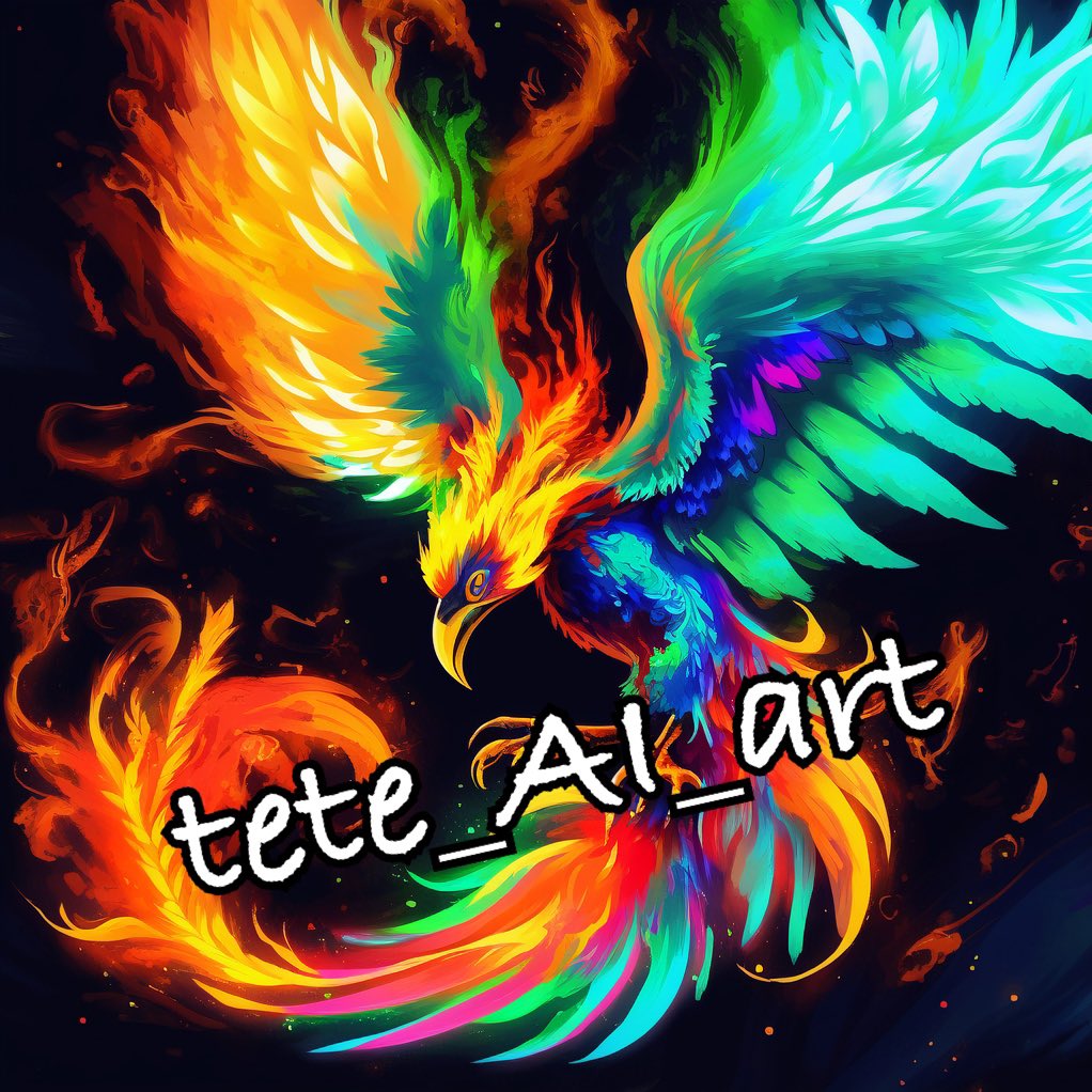 ZEN禅 on Twitter: "RT @tete_AI_art: #pop_animal かっこいいフェニックスができた🫶🏻💞 #AIイラスト #tete_AI_art"