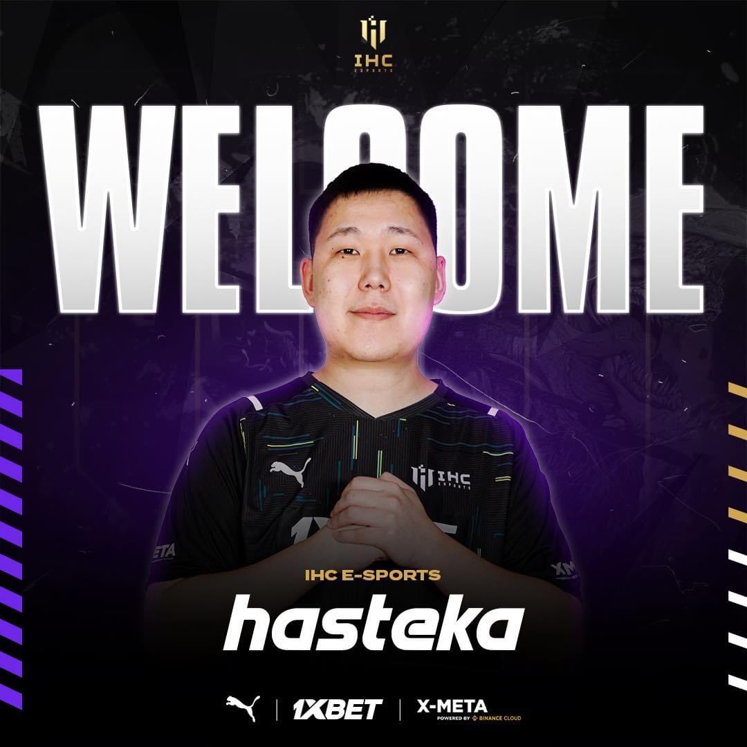 IHC ESPORTS on Twitter: "Welcome Chinguun “hasteka” Bayarmaa #ihcontop #puma #1xbet #xmeta https ...