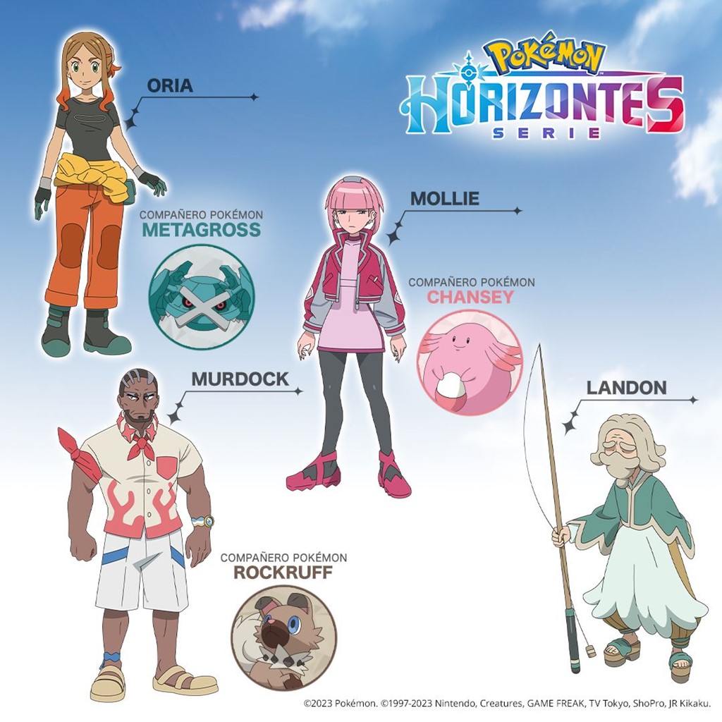 El anime Horizontes Pokémon confirma trama y nombres en español de ...