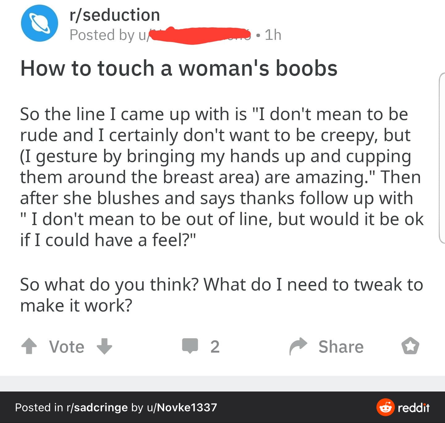 Reddit Lies on Twitter: "Reddit Seduction https://t.co/dtWo7K7jec" / Twitter