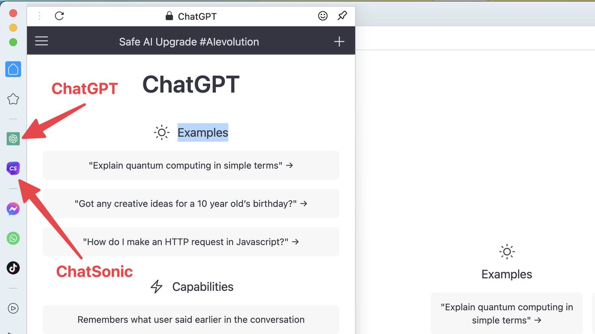 ChatGPT and ChatSonic are here to make your life easier! 🤩 @opera Web ...