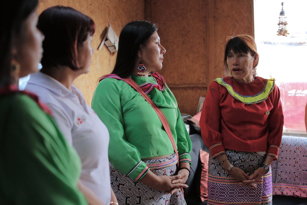 Ministerio de la Mujer y Poblaciones Vulnerables on Twitter: "La ministra Nancy Tolentino visitó ...