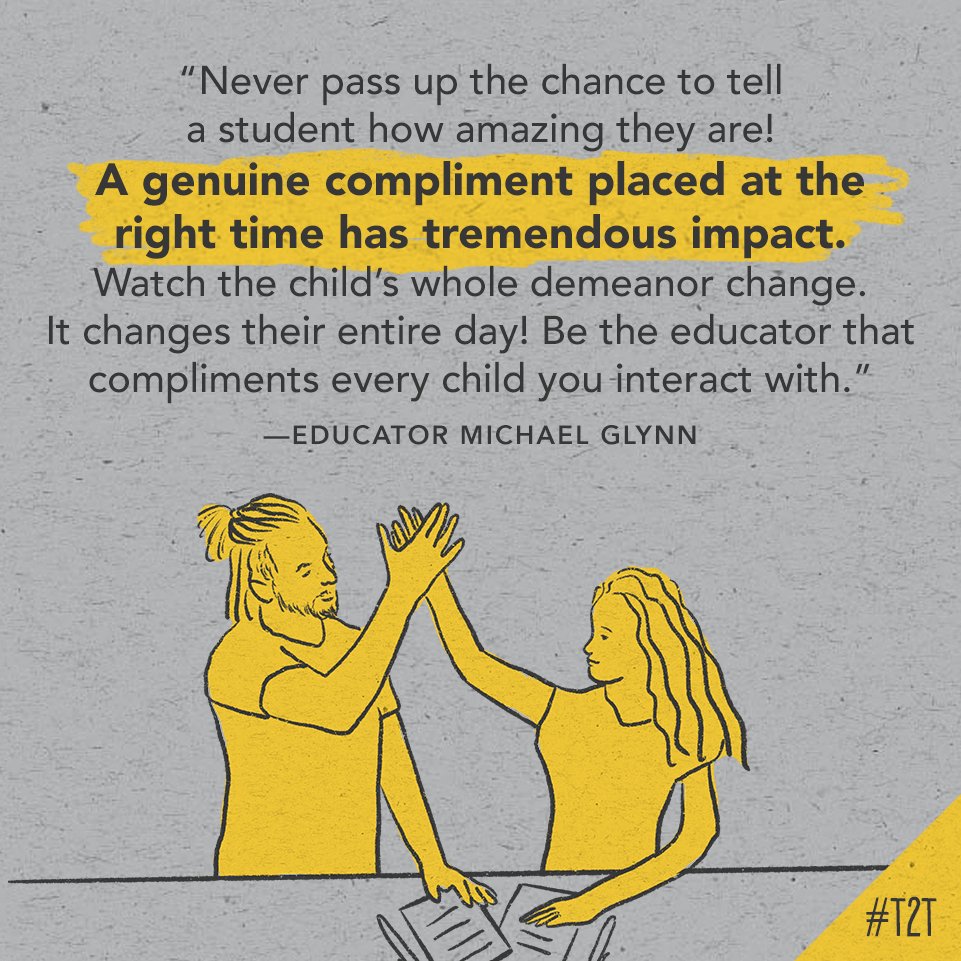 Teacher2Teacher on Twitter: "Never underestimate the power of a ...