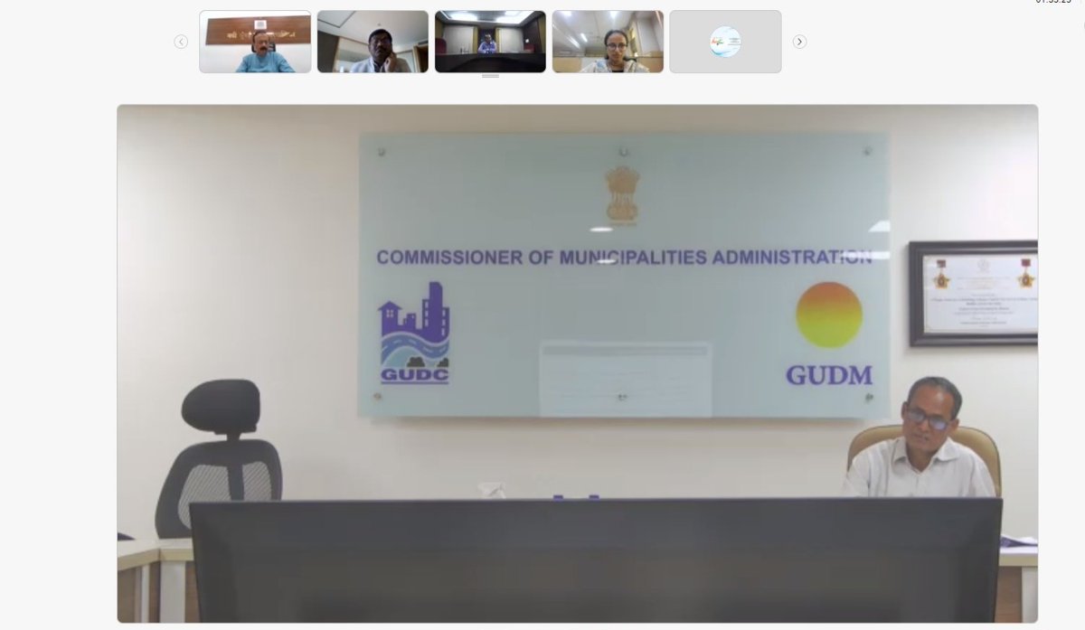 Swachh Bharat Urban on Twitter: "During his speech, Shri. B C Patel, Chief Engineer, GUDM ...