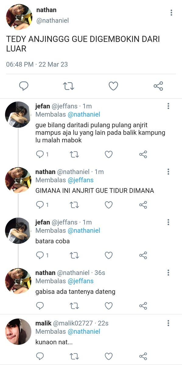 gumi nyanya on Twitter: "Alah siah mondok di aa malik🥺"