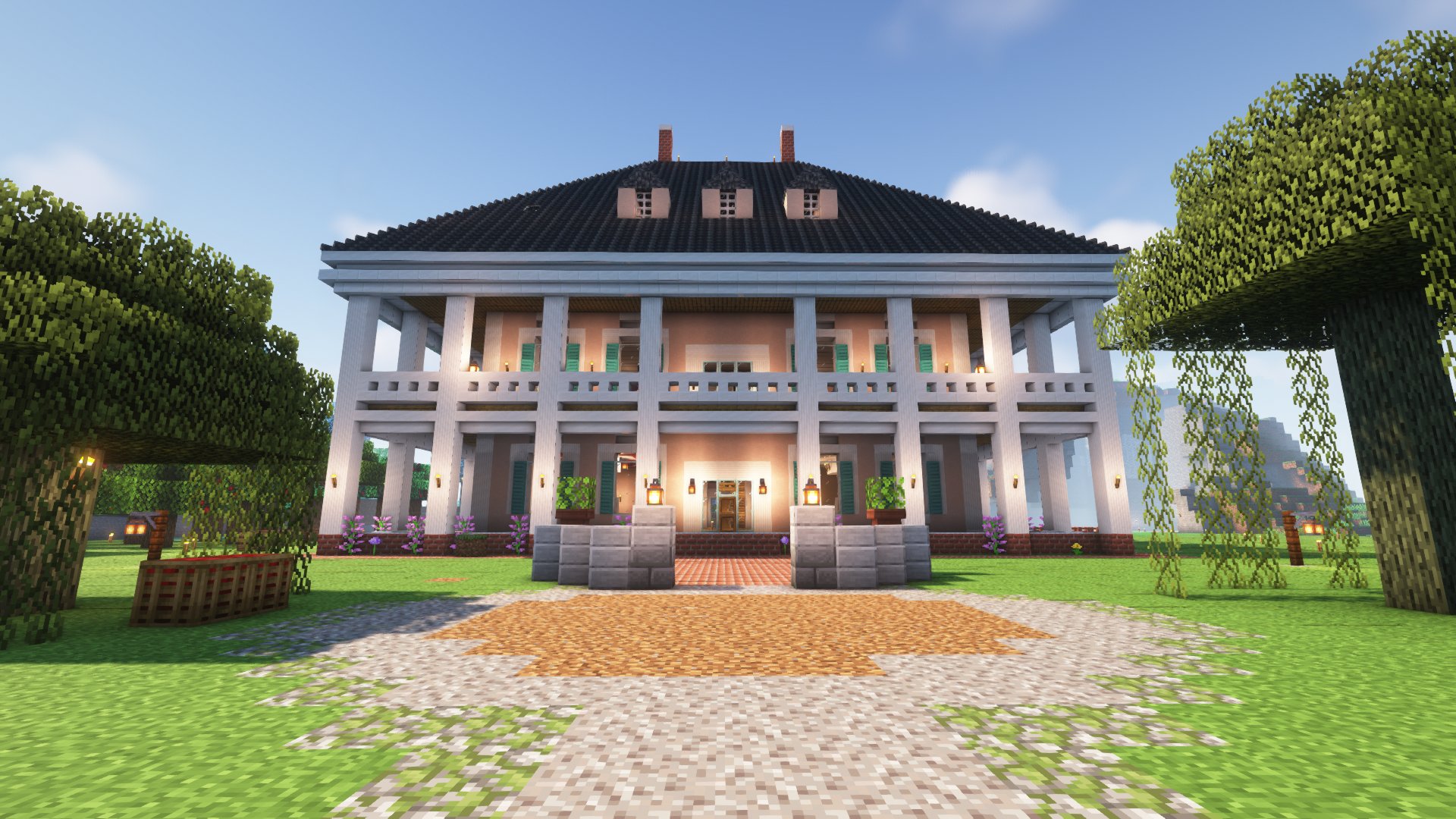 Southern Plantation Wallpaper