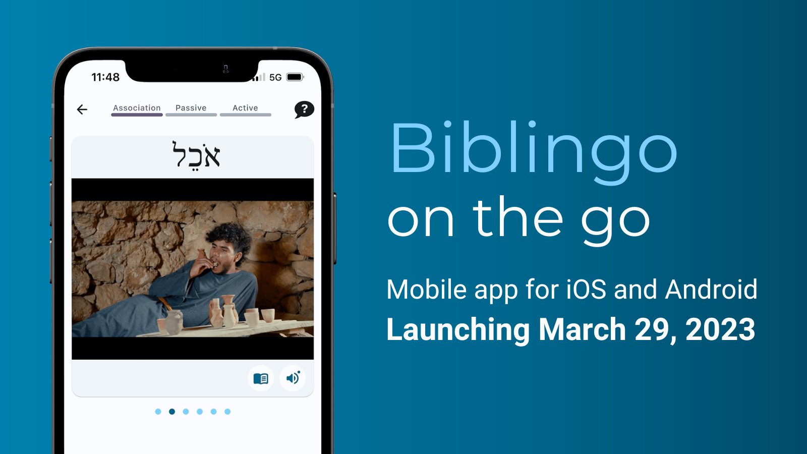 Biblingo on Twitter: "Biblingo on the go! Our new mobile app for iOS and Android is officially ...