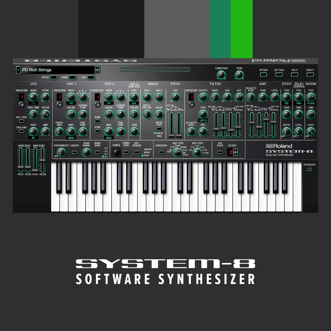 Roland Cloud on Twitter: "#system8 https://t.co/0zIDXFQWyk" / Twitter