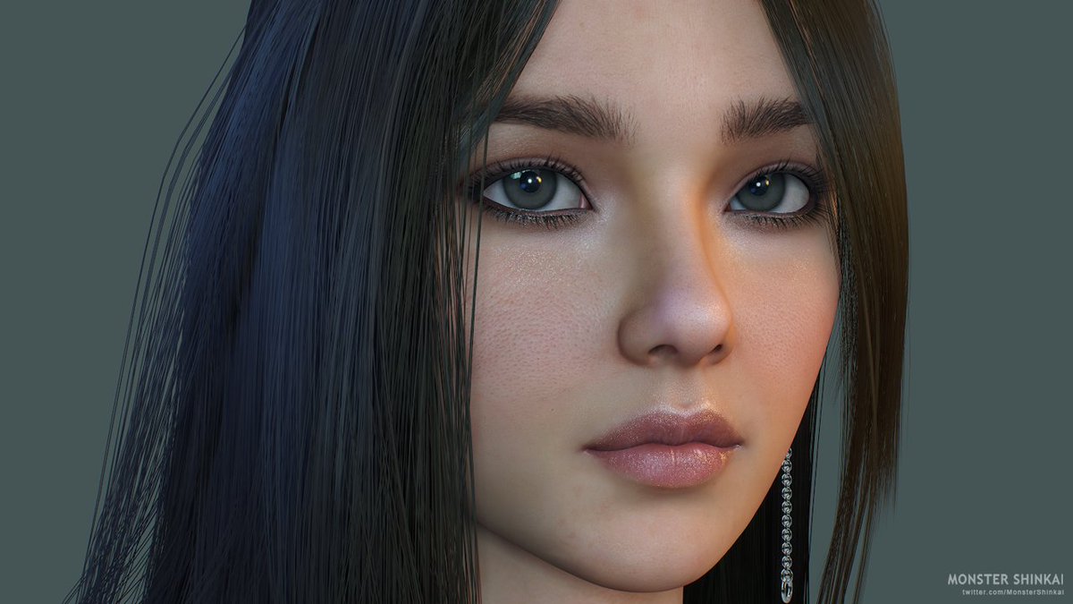 Monstershinkai On Twitter Another Portrait I Named Her Mari