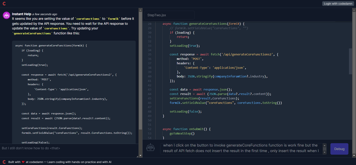 иuғe | 🎓 on Twitter: "موقع | Debugcode AI رهيب جداً في debug الاكواد تنشأ ملف وتحط كودك و تكتب ...