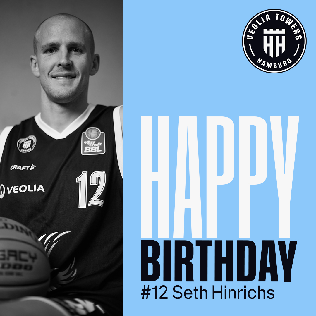 Veolia Towers Hamburg on Twitter: "Unser Kapitän @Seth_Hinrichs wird heute 30 Jahre jung, ein ...