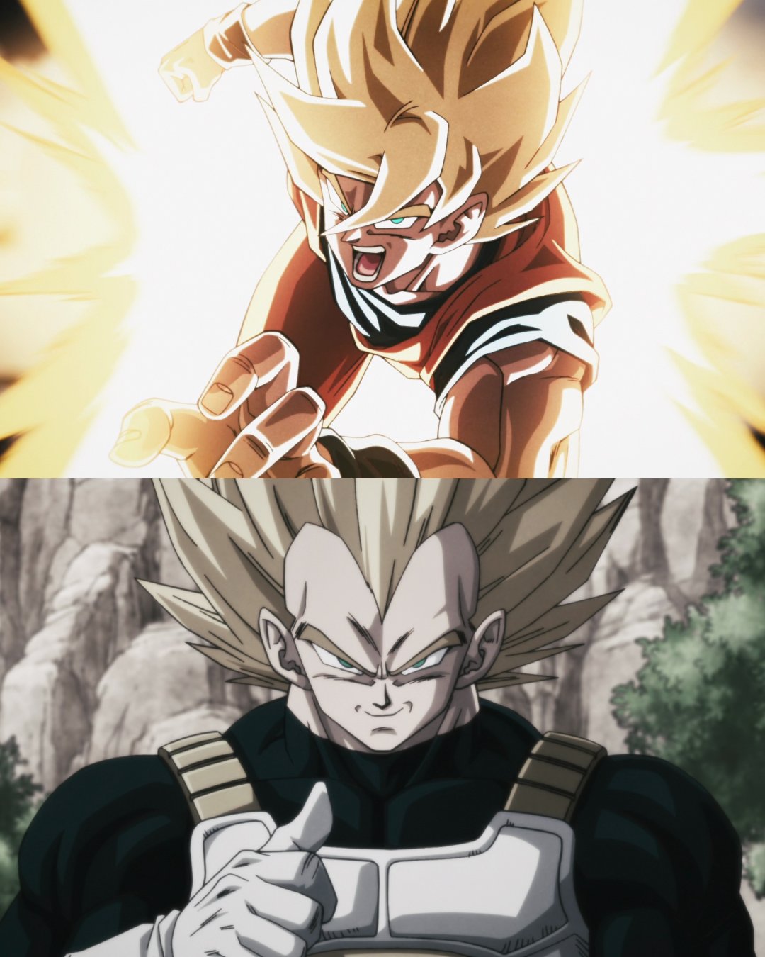 DragonBallSuperLAT🉐 on Twitter: "Goku & Vegeta during Androids arc Dragon Ball Super: Super Hero ...
