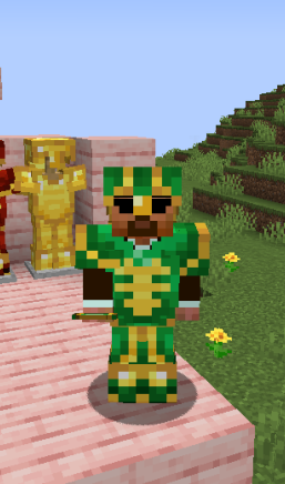 Minecraft Emerald Armor Skin