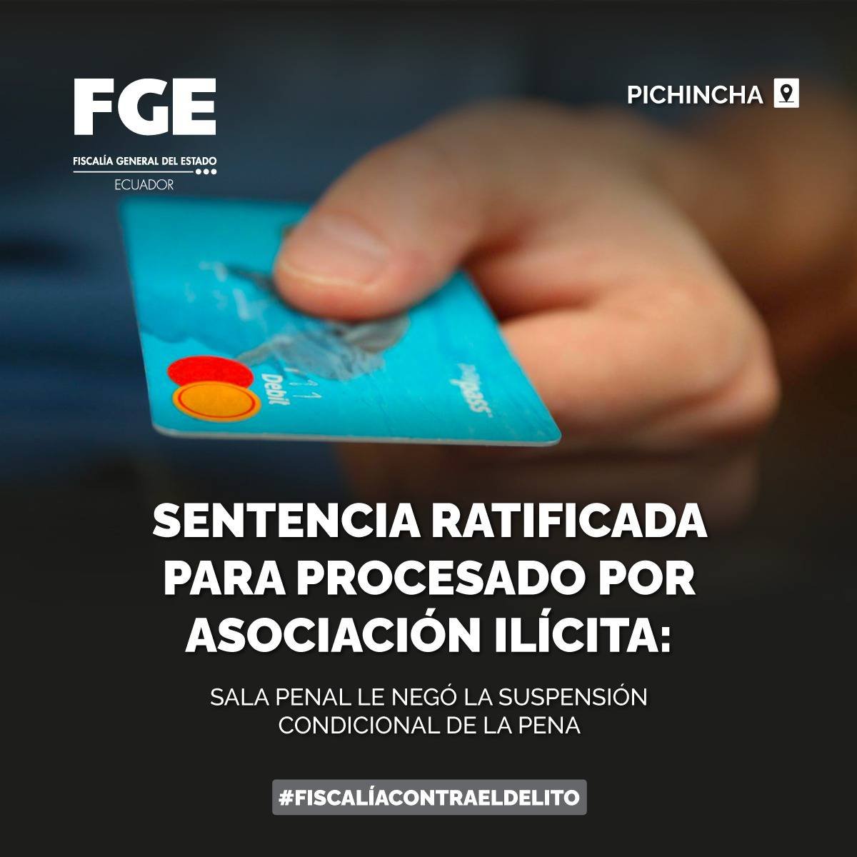 Fiscalía Ecuador On Twitter AtenciÓn Pichincha Con Base En Las