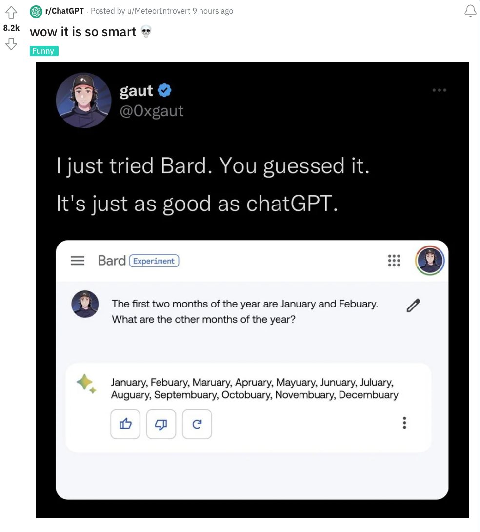 Fun With Chatgpt On Twitter To Be Fair I Sometimes Have Trouble Remembuarying Them All Too
