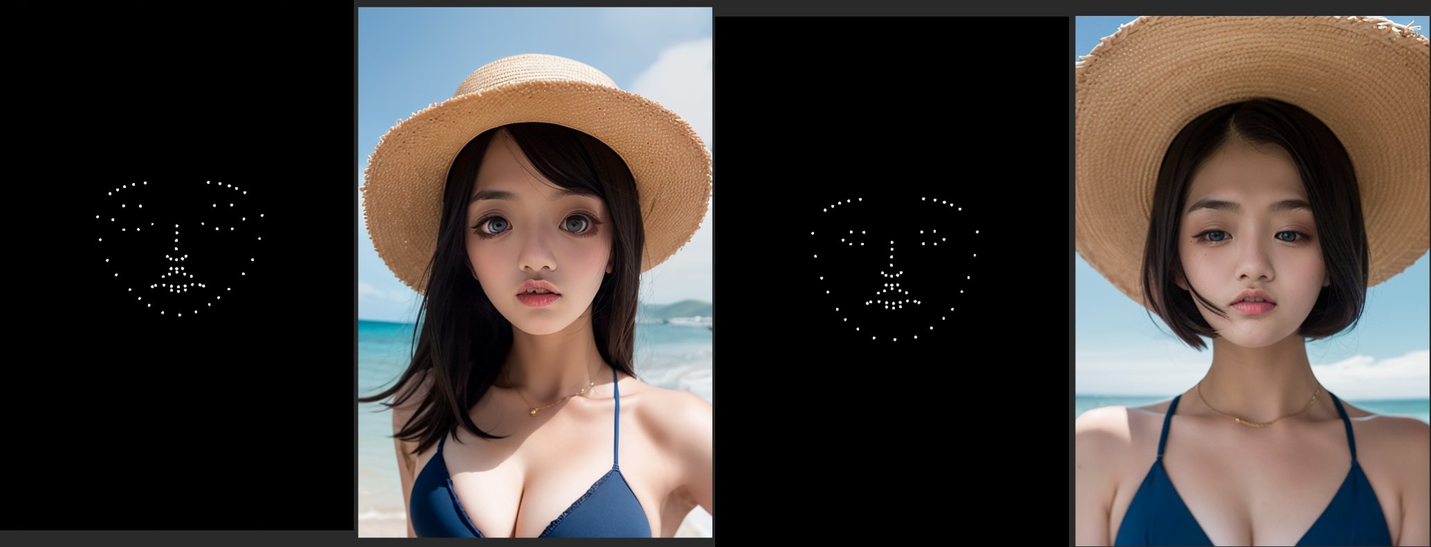 toyxyz on Twitter: "In the case of facial landmarks, additional work was required to generate ...