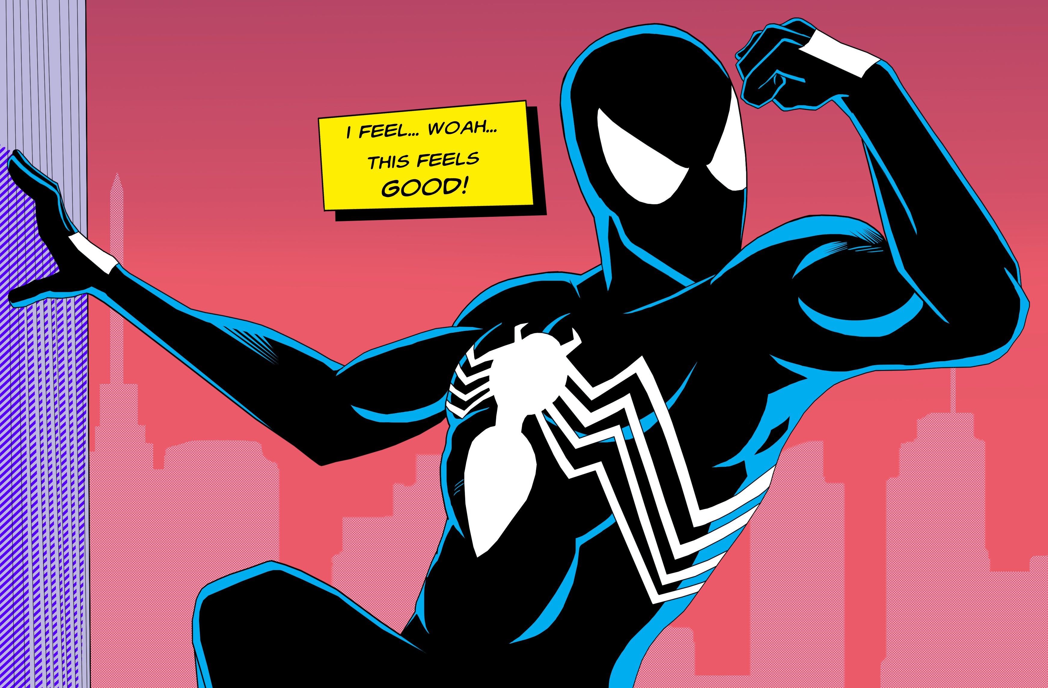 Spider Man Symbiote Suit Comic