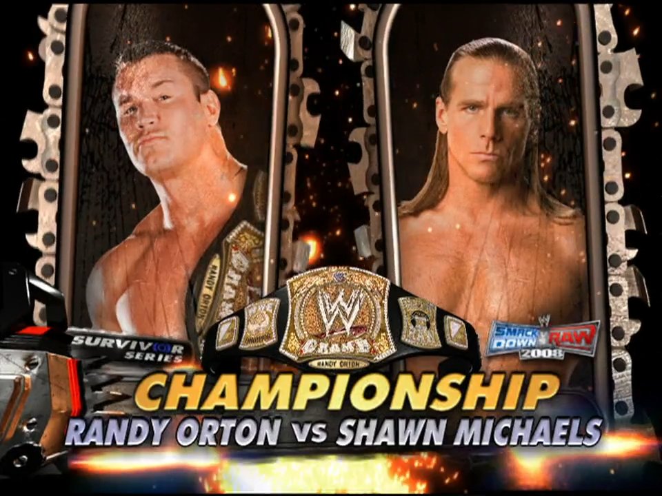 Shawn Michaels Sweet Chin Music Randy Orton