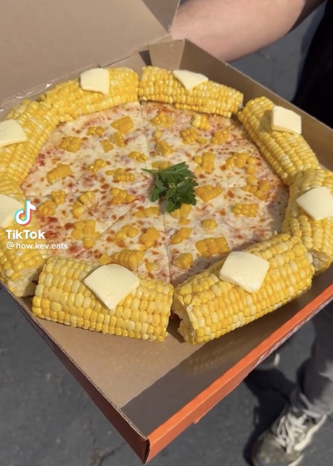 Korean Pizza Corn