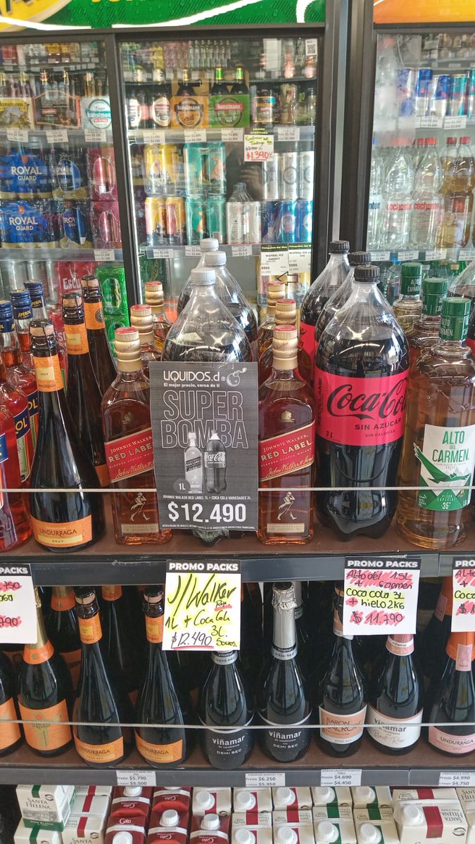 Descuentos Rata 🐀 on Twitter: "🥃 En las Líquidos Chile del país está la botella de Johnny Walker ...