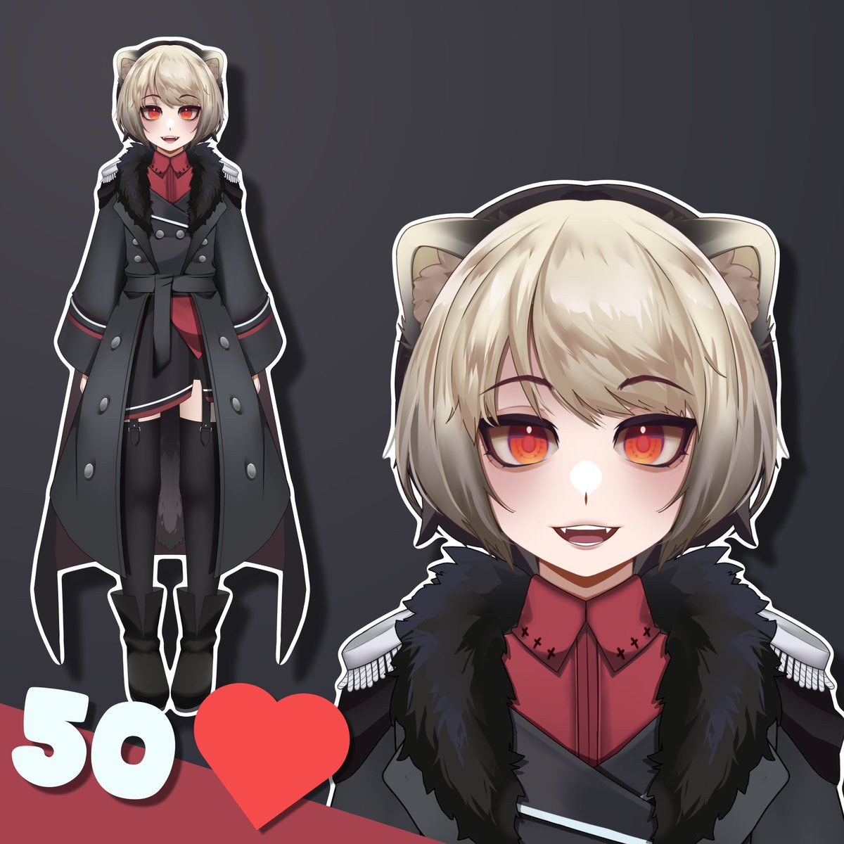 CodeNamedFerret - Ferret Vtuber on Twitter: "That was quick! Maybe 50 likes was a lot easier to ...