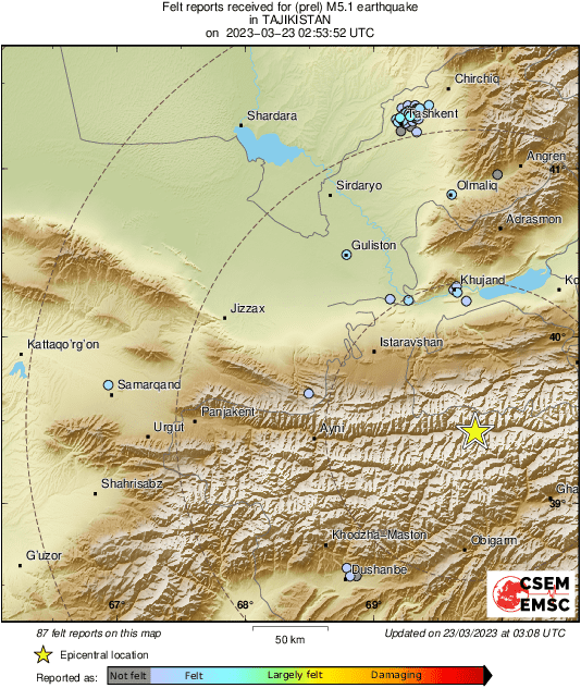 Altun Mountains Map