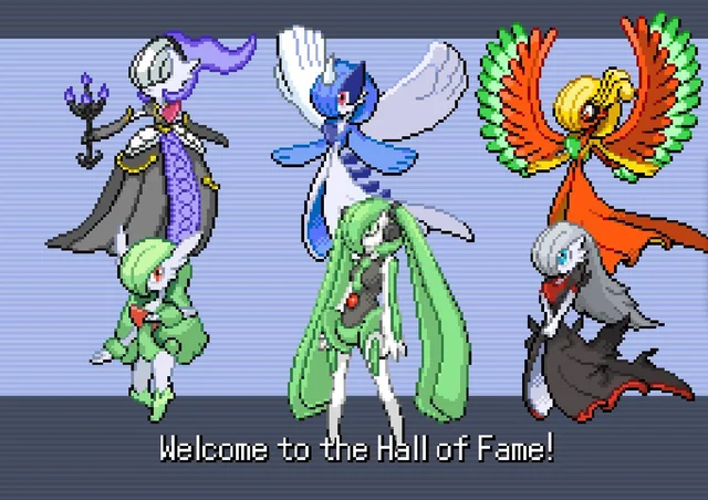 Shiny Gardevoir Sprite Xy