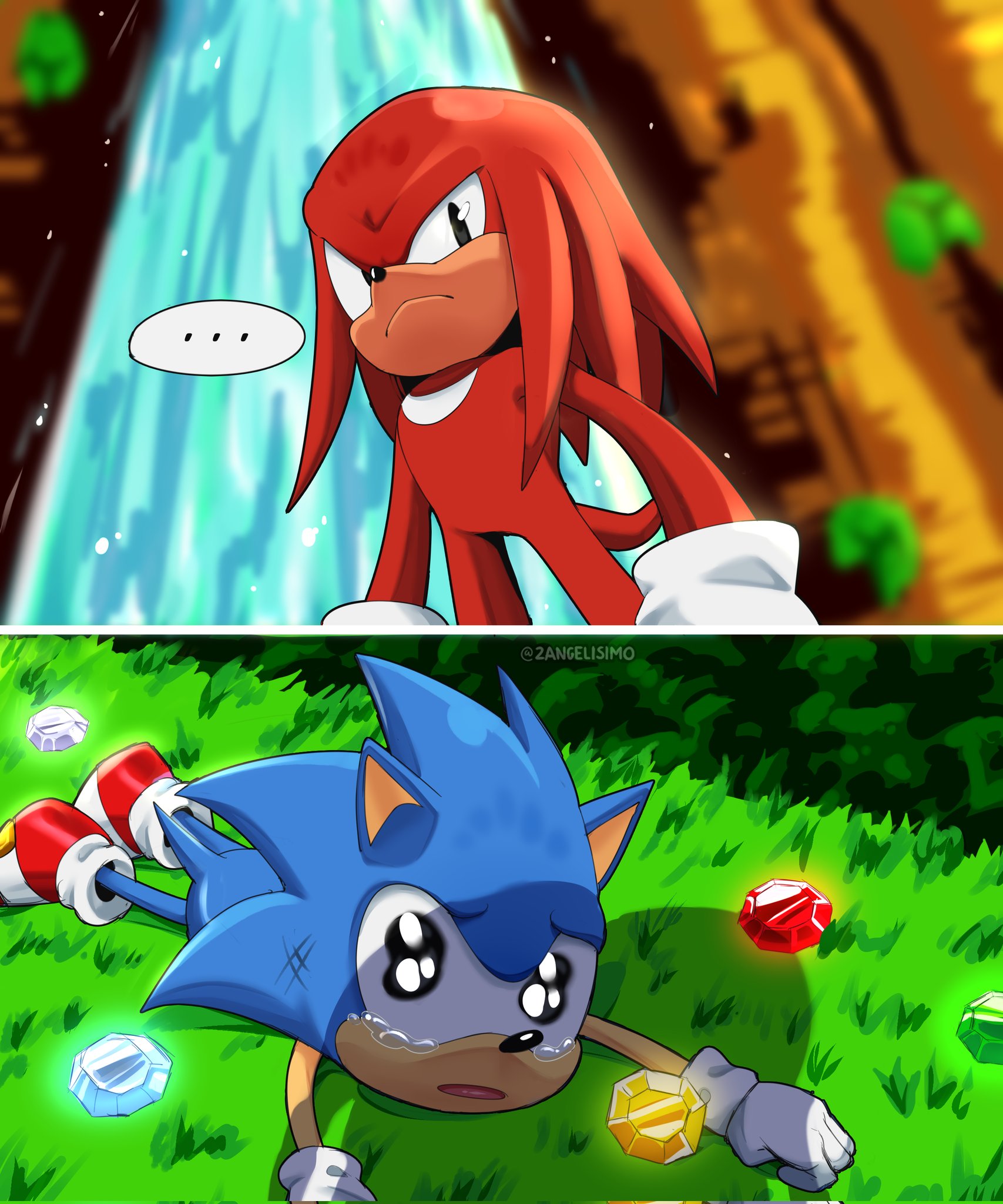 Sonic Boom Knuckles Tumblr