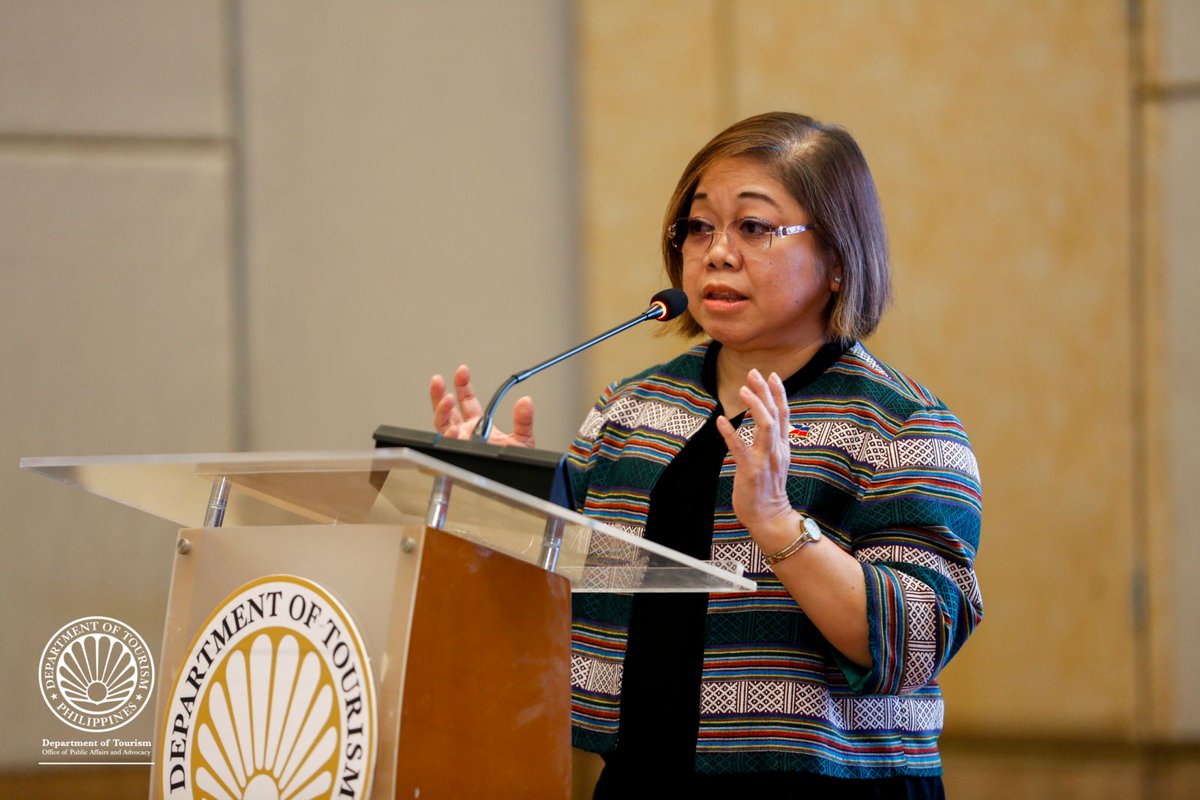 Visit Philippines on Twitter: "𝗜𝗡 𝗣𝗛𝗢𝗧𝗢𝗦: Department of Tourism (DOT) Secretary Christina Garcia ...