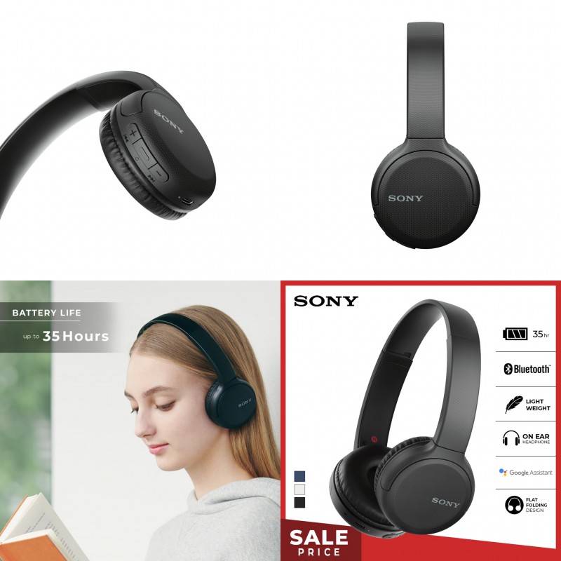 Rekomendasi Cewe on Twitter: "🌟 Headset Sony WH-CH510 Headset Wireless Bluetooth Battery Up to ...