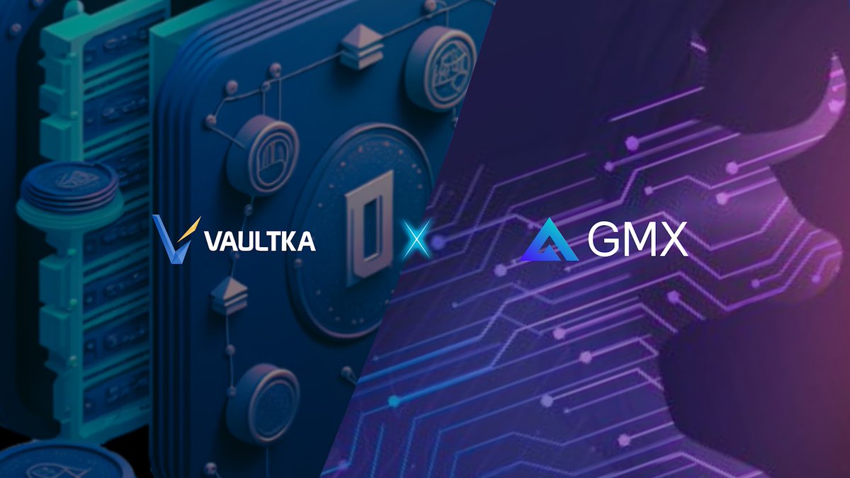 Vaultka on Twitter: "Vaultka is proud to announce integration with @GMX_IO! Our first product is ...