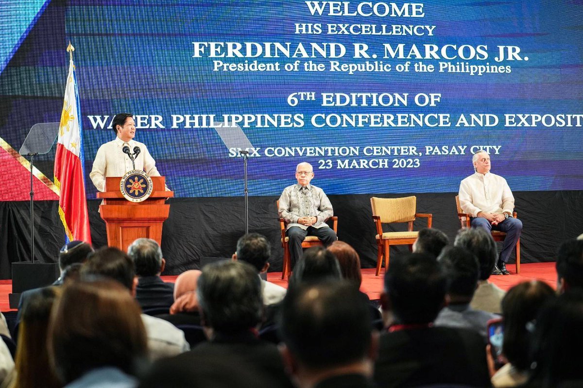 Presidential Communications Office on Twitter: "Sa kanyang pagdalo sa 6th Edition of Water ...