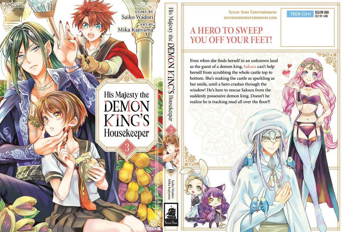 Ikémen fangirl on Twitter: "Tile: His Majesty the Demon King’s Housekeeper Story: Saiko Wadori ...