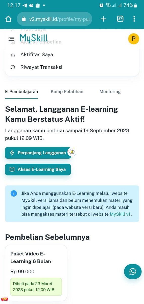 /DF on Twitter: "/df Saran aku mending kalian buruan beli aja dulu paket langganan myskill ini ...