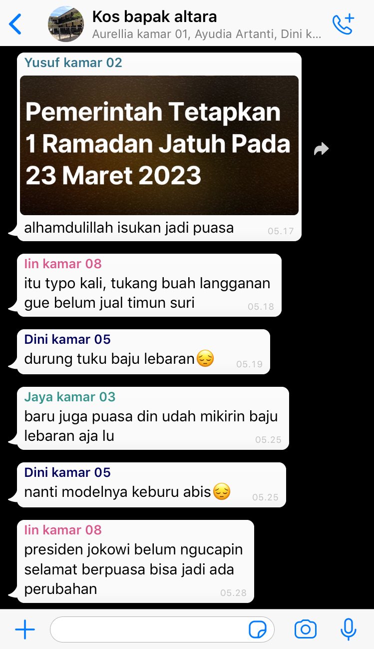 ki on Twitter: "; besok puasa https://t.co/uv2oNhWQcm" / Twitter