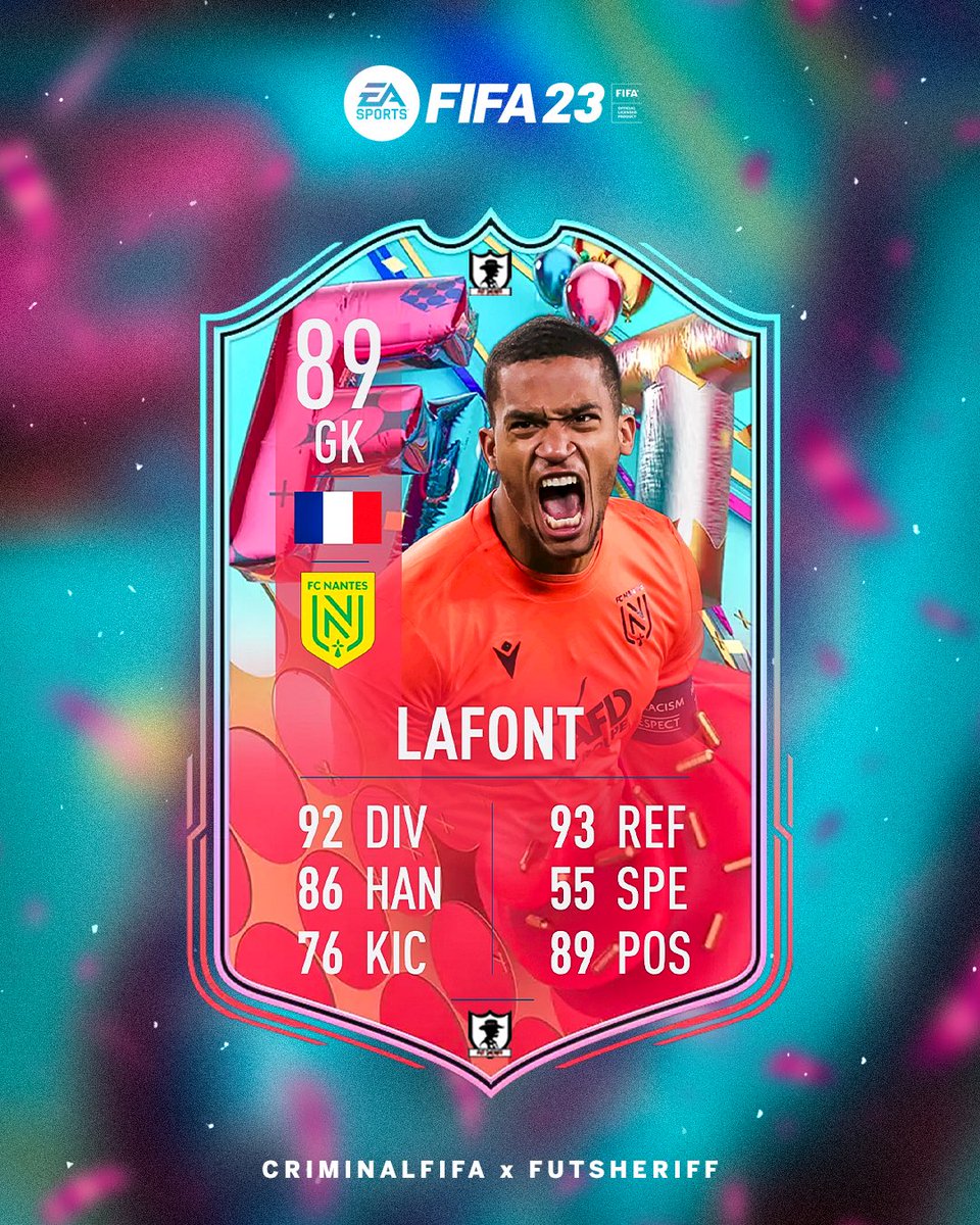 Fut Sheriff On Twitter π¨lafontπ«π· Is Coming As Fut Birthdayπ Finally A Gk π» Make Sure To Follow