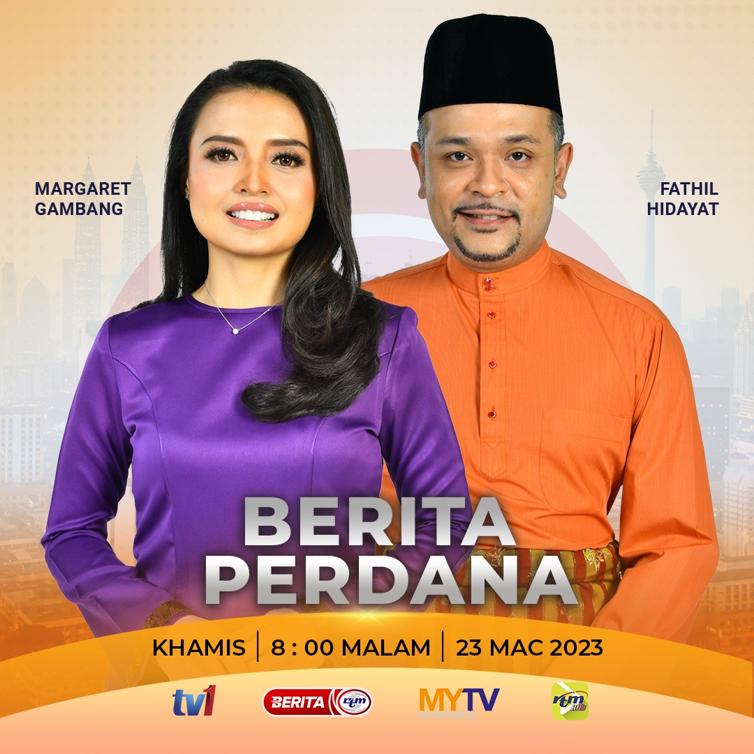 Saluran TV1 on Twitter: "Bersama Fathil Hidayat dan Margaret Gambang penyampai #BeritaPerdana ...