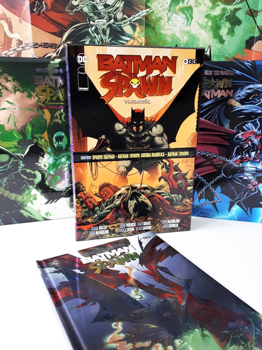 ECC Ediciones on Twitter: "Muy buenos días. Batman/Spawn: Trilogía Batman/Spawn Spawn/Batman ...