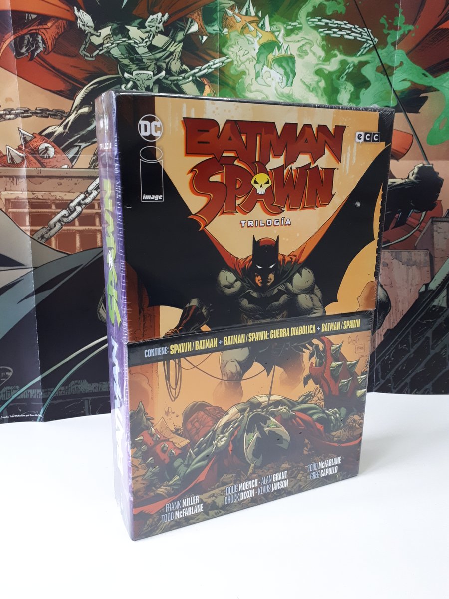ECC Ediciones on Twitter: "Muy buenos días. Batman/Spawn: Trilogía Batman/Spawn Spawn/Batman ...
