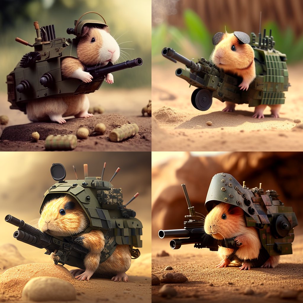 Hamsters With Guns